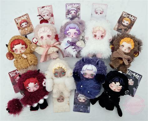 V3 Skullpanda “you Found Me ” Plush Pendants Moggymawee
