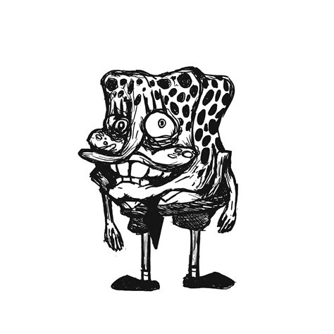 Spongebob Junji Ito Style R Meatcanyon