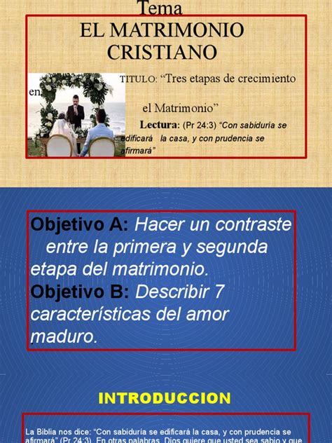 Etapas Del Matrimonio Cristiano Pdf Amor Matrimonio