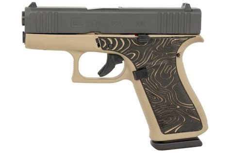 Glock 43x Slim Sub Compact 9mm Pistol With Coyotetan Finish And