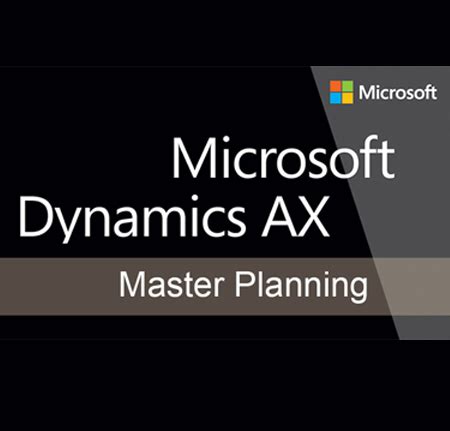 Microsoft Dynamics AX Master Planning Training IDES
