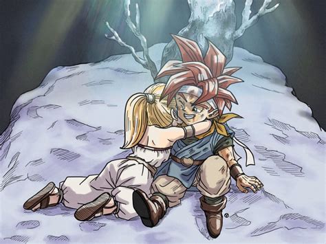 Yuto Sakurai Crono Chrono Trigger Marle Chrono Trigger Chrono Trigger Highres Spoilers