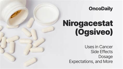 Nirogacestat Ogsiveo Updates 2025 Uses In Cancer Side Effects