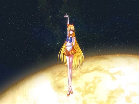 Image Sailor Moon Crystal Venus Power Transformation Pose