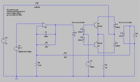 Audio Understanding Oscillation In Power Amplifier Electrical