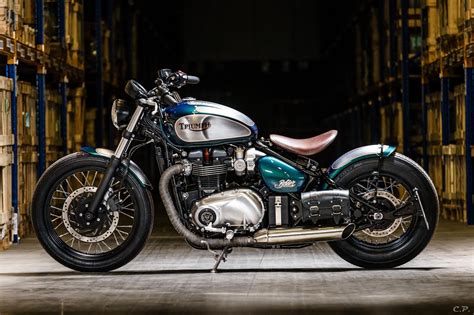 Triumph Bonneville Bobber Custom Artofit