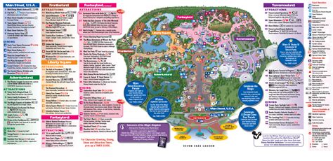 Disney World Map Printable