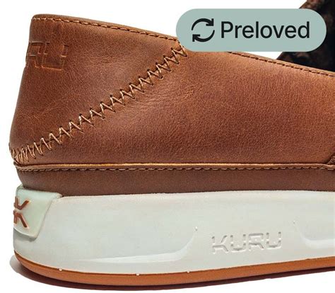 Kuru Footwear Roam Atla Women Slip On Shoes Cognac Brown Size 75