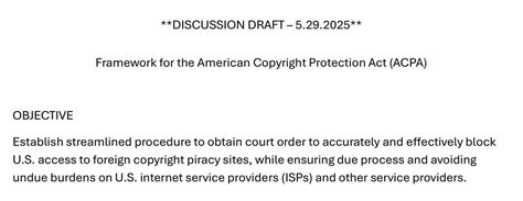 Unveiled New Us Anti Piracy Bill Acpa Proposes Alternative Site