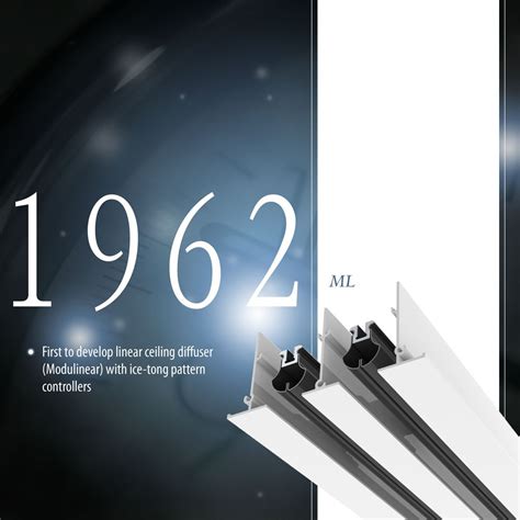 Titus Ml Linear Ceiling Diffusers 1962