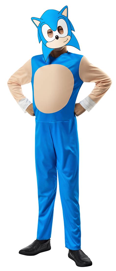 Official Licensed Sonic The Hedgehog Opp Costume Age 7 To 8 Years