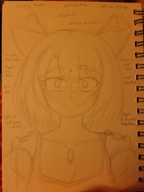 Late Night Sketch I Did Of Mio Having Lewd Thoughts Rxenoblade