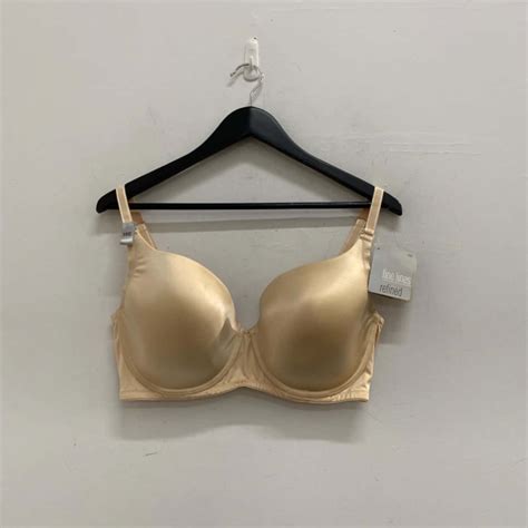 Fine Lines Refined Womens Size 16e Bra Nude S