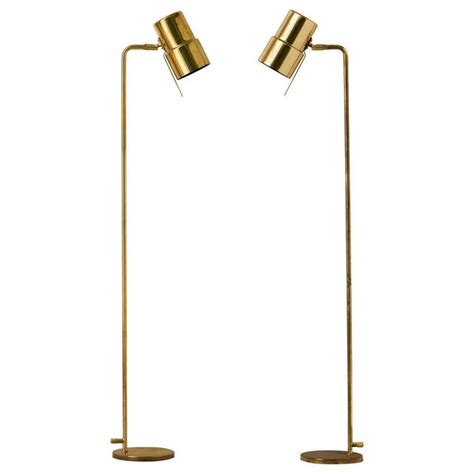 Model G 154 Floor Lamps By Hans Agne Jakobsson 1970s Set Of 2 Chairish