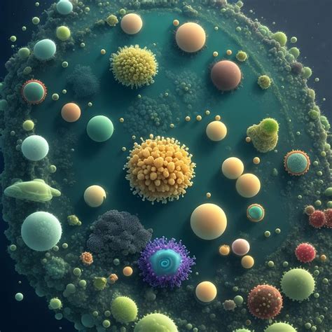 Download Ai Generated Microorganisms Structure Royalty Free Stock Illustration Image Pixabay