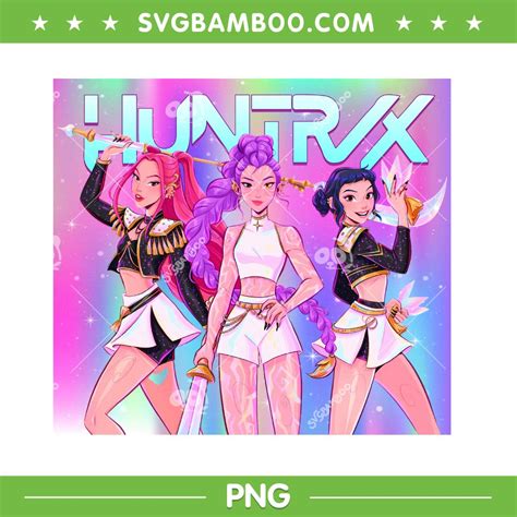Huntrix Golden Png Kpop Demon Hunters Huntrix Band Png