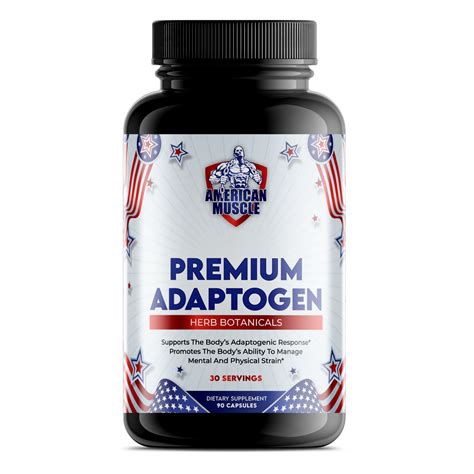 Premium Adaptogen Herb Botanicals American Muscle