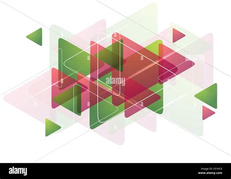 Abstract Tech Background With Triangles Vector Geometric Design Stock Vector Image And Art Alamy