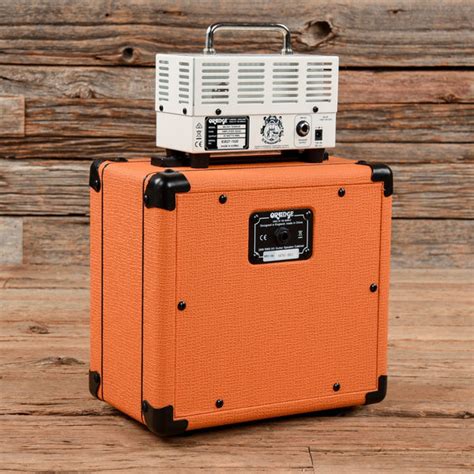 Orange Orange Micro Terror Mt20 20 Watt 1x8 Guitar Half Stack
