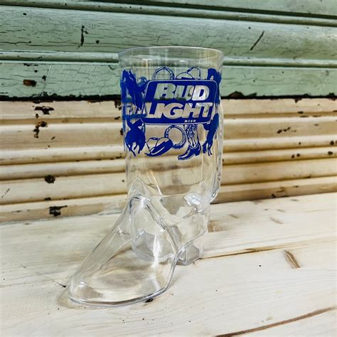 Bud Light Plastic Boot Cup Etsy