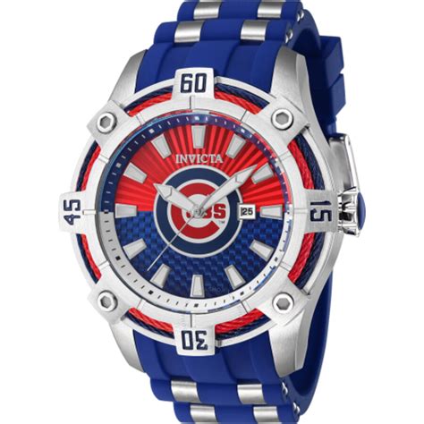 Invicta Mlb Chicago Cubs Quartz Mens Watch 43264 886678573950