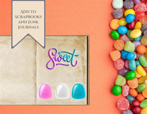 Gumdrop Clipart 14 Pngs Instant Download Gumdrop Png Candy Shop Candy Png Candy