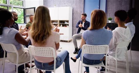 Sign Language Class For People Stock Image Image Of American African