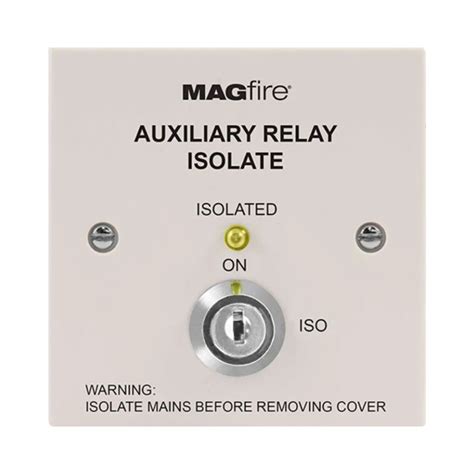 White Auxiliary Isolation Switch Esp Magauxisowp