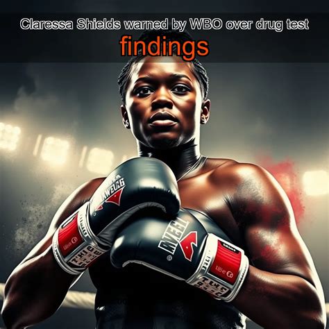 Claressa Shields Warned By Wbo Over Drug Test Findings Boxerguy