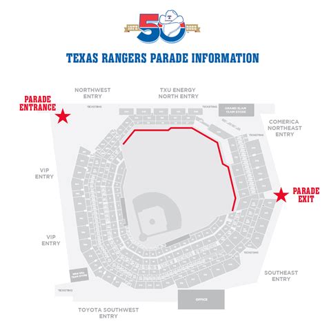 Texas Rangers Stadium Seating Chart Cabinets Matttroy