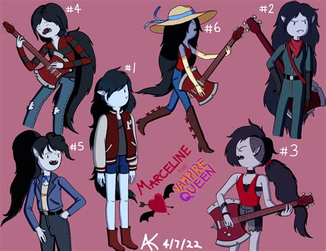 Adventure Time Marceline Outfits