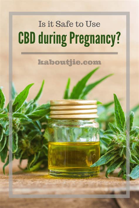 Is It Safe To Use Cbd During Pregnancy