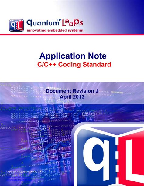 Pdf An Ql Coding Standards Dokumentips