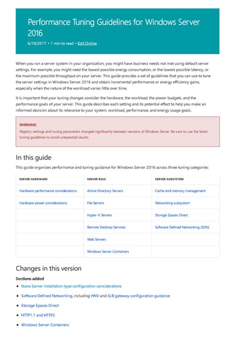 Download Performance Tuning Guidelines For Windows Server 2016 Kurt Shintakus Blog
