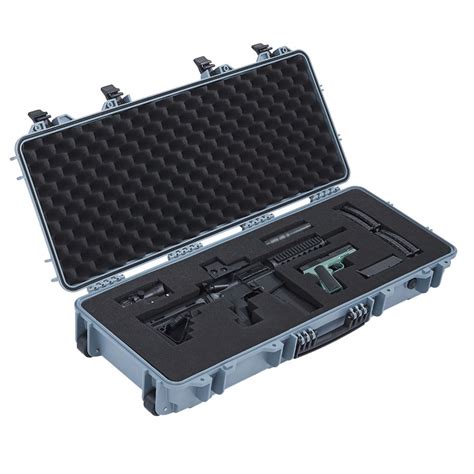 Vevor Lockable Gun Case For Rifle 36 In Ip67 Wheels
