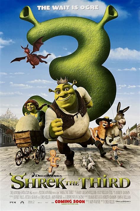 Shrek The Third Movie Poster