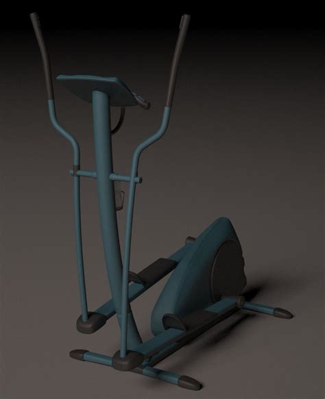 Indoor Exercise Rower Machine 3d Model 39 3ds Blend C4d Fbx Max