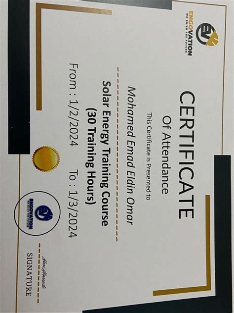 Mohamed Emad Eldin On Linkedin Thrilled To Announce That I Have Completed A Training Course In