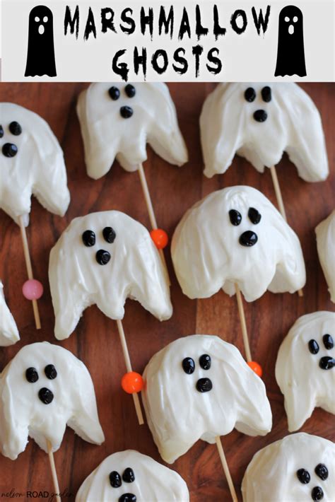 Marshmallow Ghosts Nelson Road Garden