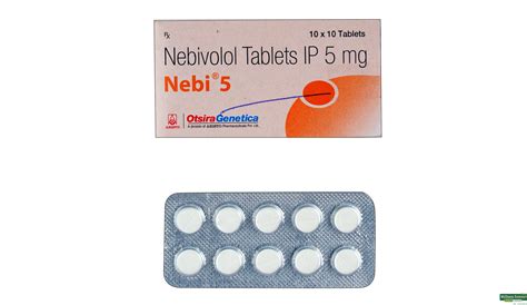 Buy Nebi 5mg 10 Tablets Online At Best Prices Wellness Forever