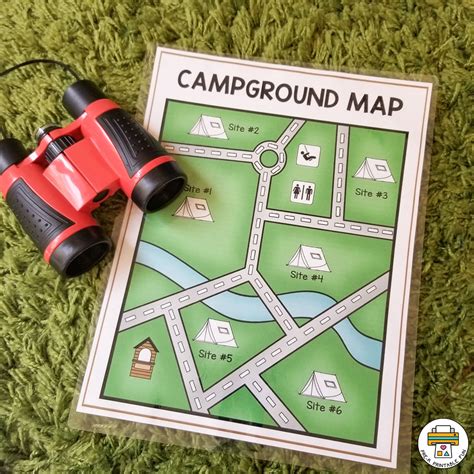 Welcome To The Campground Pre K Printable Fun