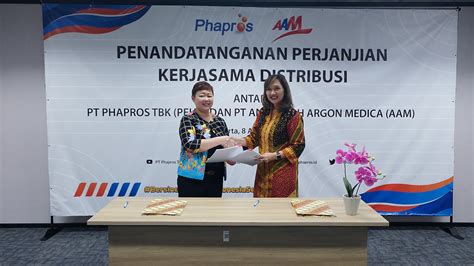 Aam Dan Pt Phapros Tbk Tandatangani Perjanjian Kerjasama Distribusi Obat