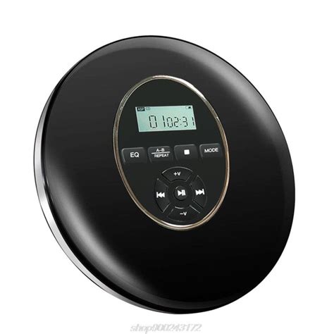 Портативный круглый стиль - CD-плеер для наушников HiFi Music ...