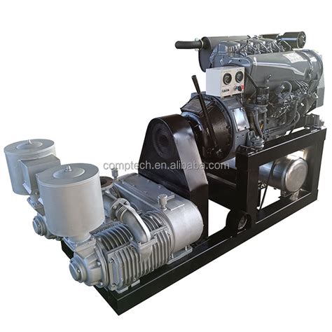 Durable Cement Tanker Unloading Compressor Blower 3yr Warranty