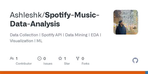 Github Ashleshkspotify Music Data Analysis Data Collection Spotify Api Data Mining Eda