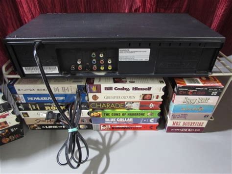 Lot Detail Magnavox Vcr Dvd Player Movies