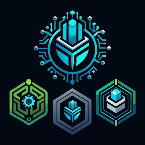 Tech Logo Emblem Free Vectors And Psds To Download