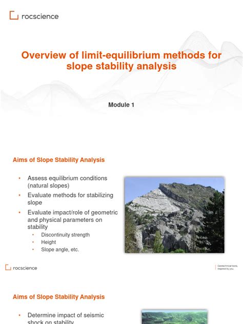 1 Overview Of Limit Equilibrium Methods 2d And 3d Pdf Applied And