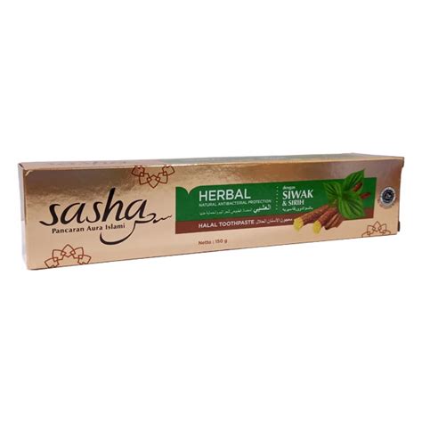 Jual Sasha Toothpaste Siwak Antibacterial 150 Gr Odol Shopee Indonesia