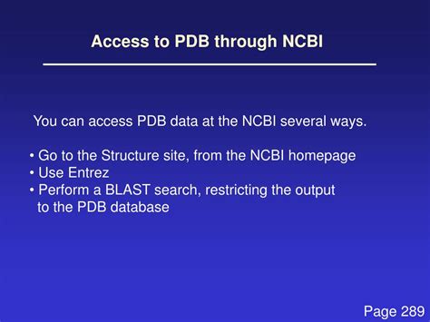ppt the protein data bank pdb powerpoint presentation free